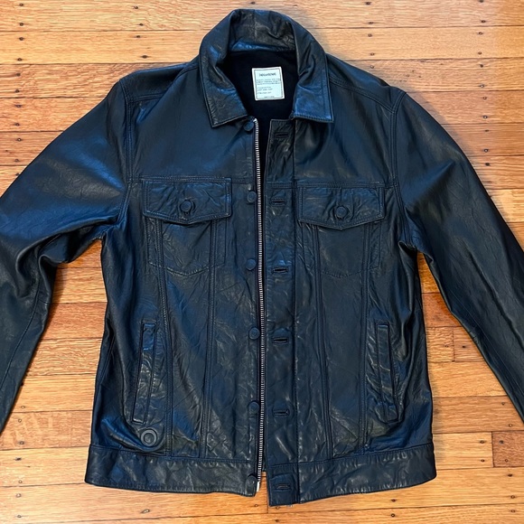 Zadig & Voltaire | Jackets & Coats | Zadig And Voltaire Lee Leather ...